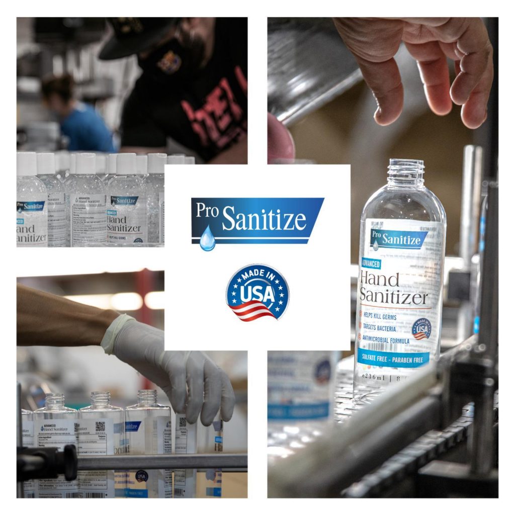 24-8oz Bottle/CS Pro Sanitize Hand Sanitizer - Central NJ Janitorial ...