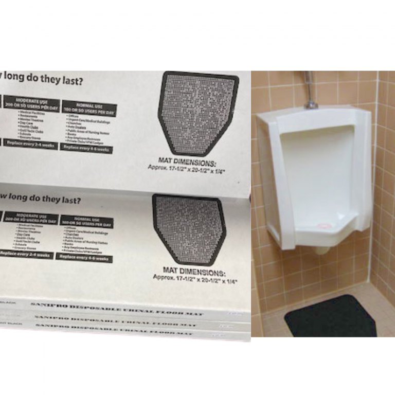 6 Large SaniPro Urinal Mats - Central NJ Janitorial Supply | G&B
